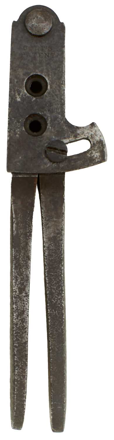 Lot 477 - A .36 CALIBRE COLT NAVY BULLET MOULD,