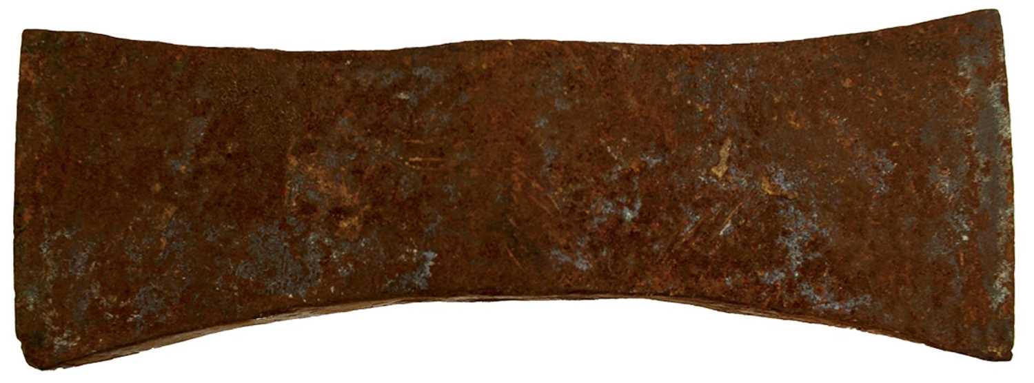 Lot 431 - A SMALL COLLECTION OF VIKING AXE HEADS,