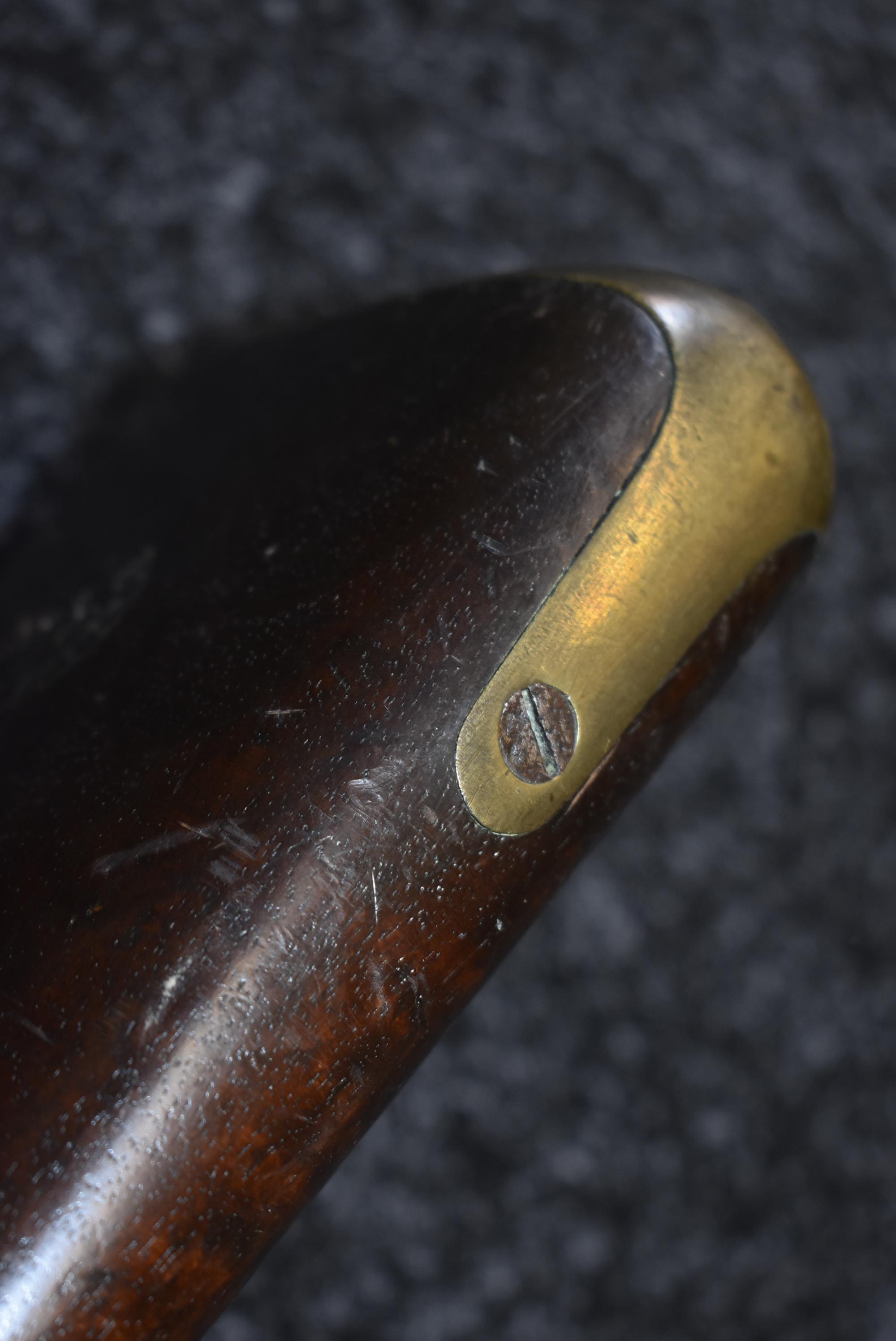 Lot 76 - A .758 CALIBRE PATTERN 1842 PERCUSSION SEA
