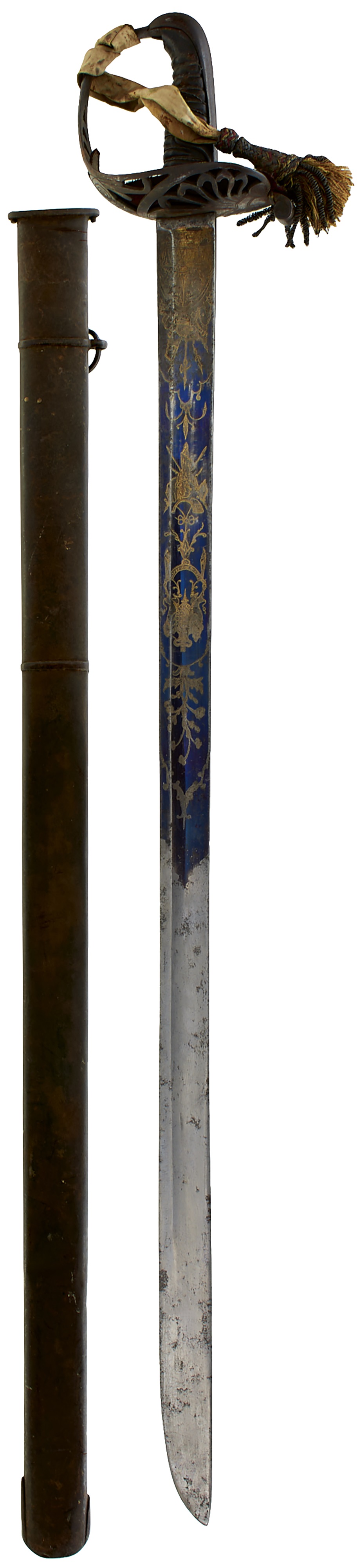 Lot 122 - A 1796 PATTERN HEAVY CAVALRY OFFICER'S