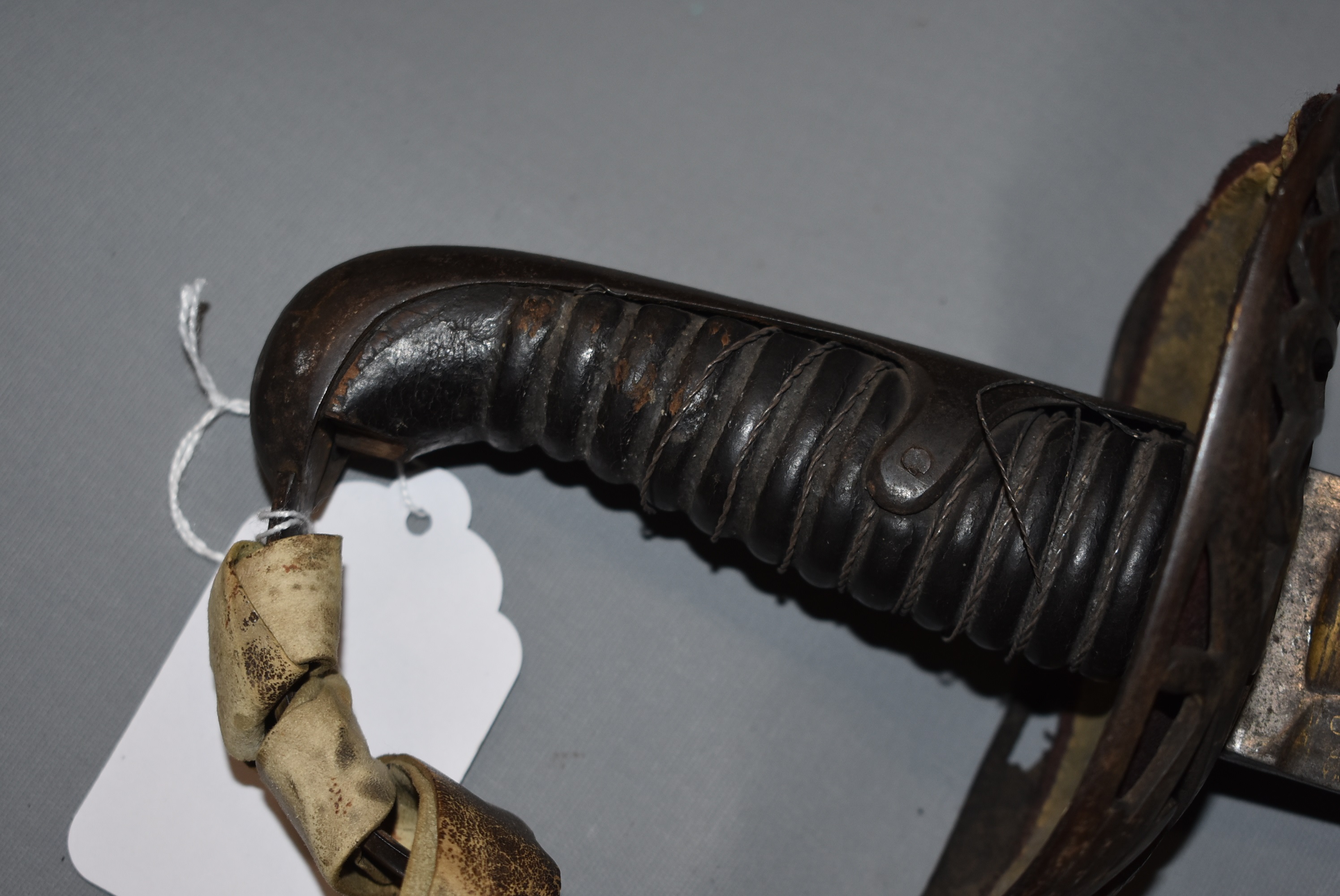 Lot 122 - A 1796 PATTERN HEAVY CAVALRY OFFICER'S