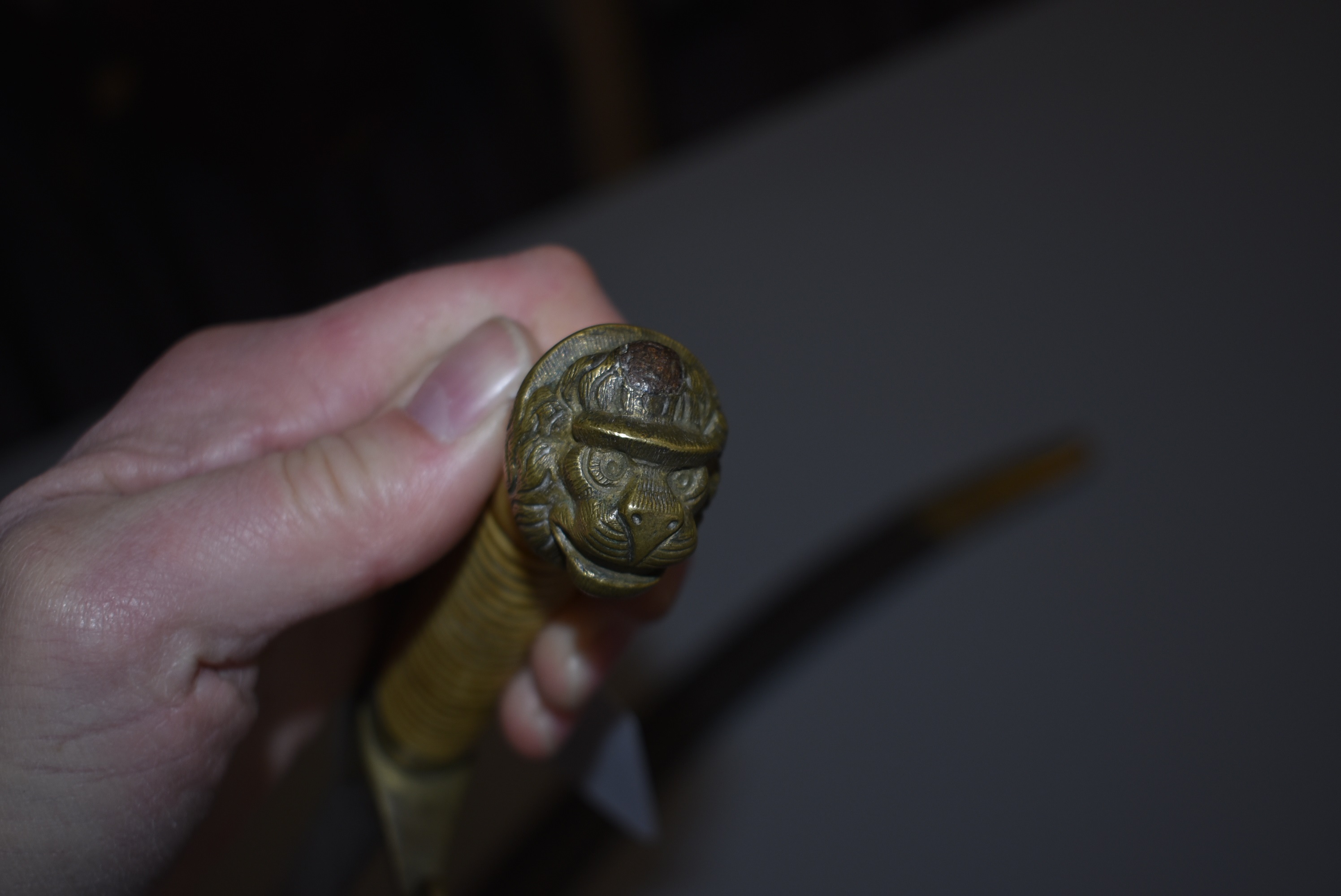 Lot 30 - A 19TH CENTURY BRITISH NAVAL DIRK OR SHORT