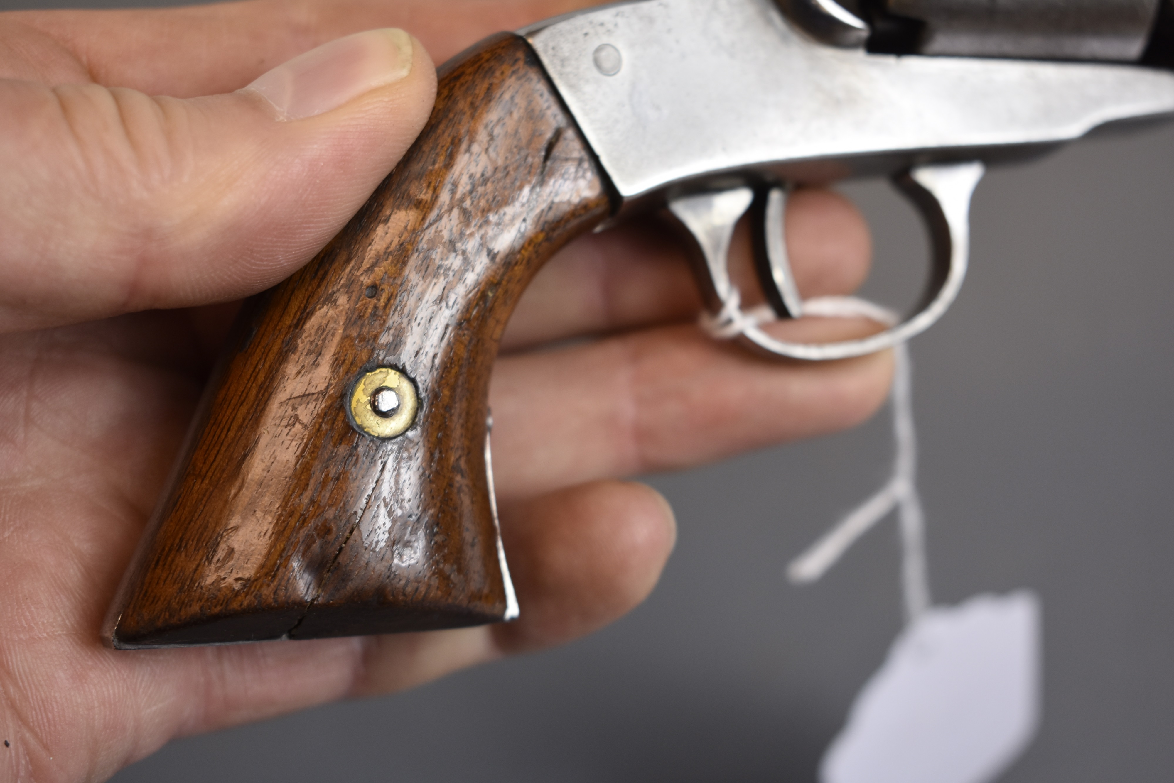 Lot 300 - A .31 CALIBRE FIVE-SHOT PERCUSSION HOPKINS