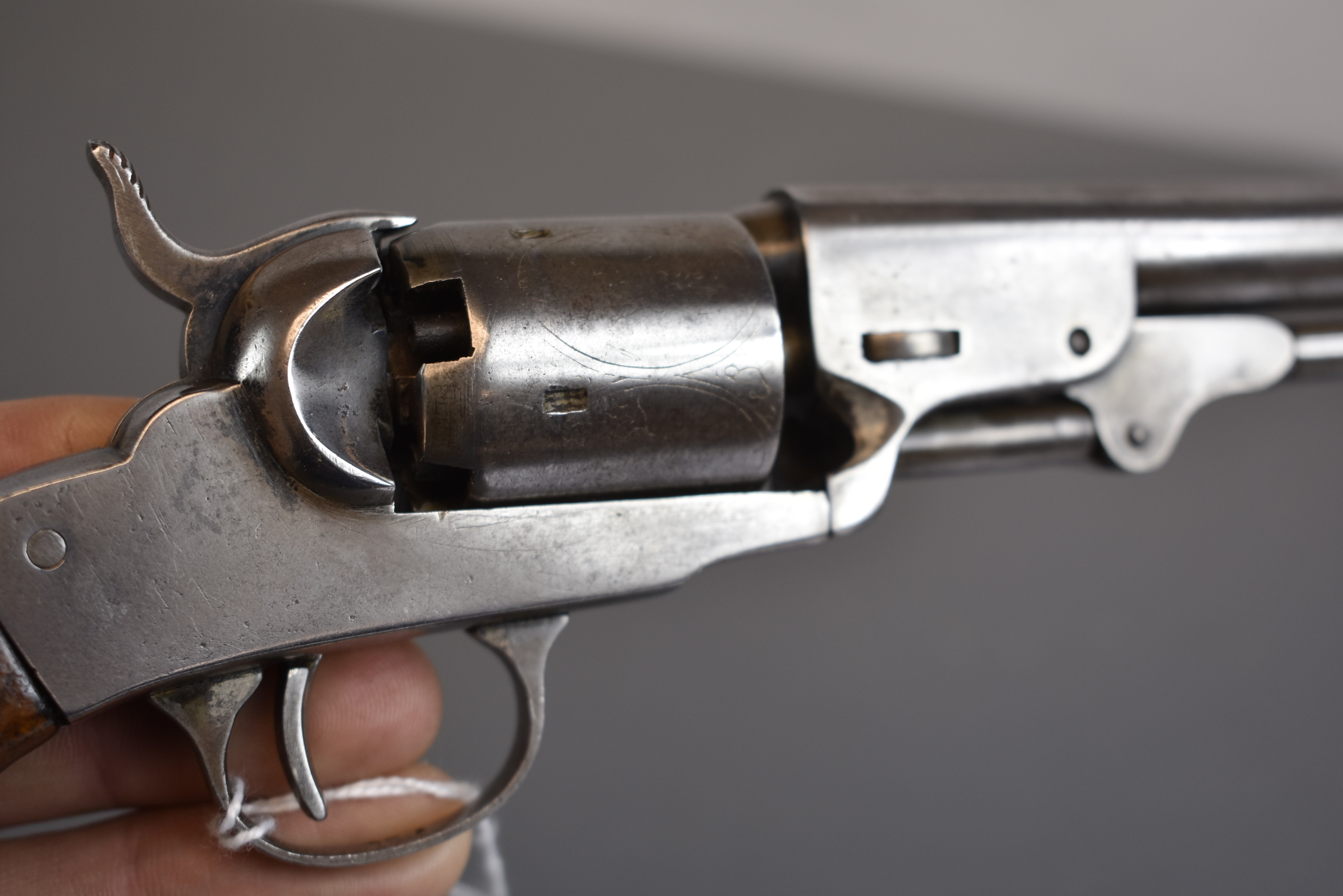 Lot 300 - A .31 CALIBRE FIVE-SHOT PERCUSSION HOPKINS