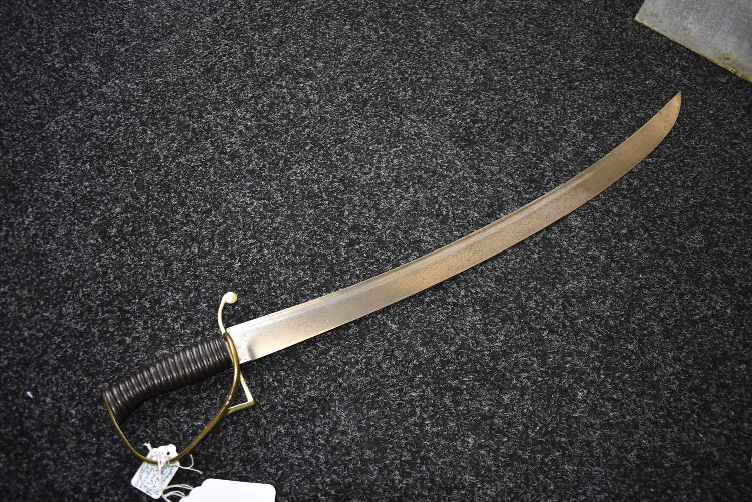 Lot 192 - A GEORGIAN CUSTOMS SWORD,