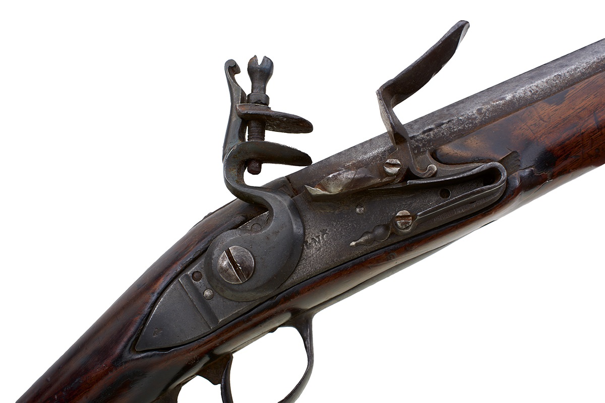 Lot 544 - A RARE .700 CALIBRE FRENCH FLINTLOCK MODEL