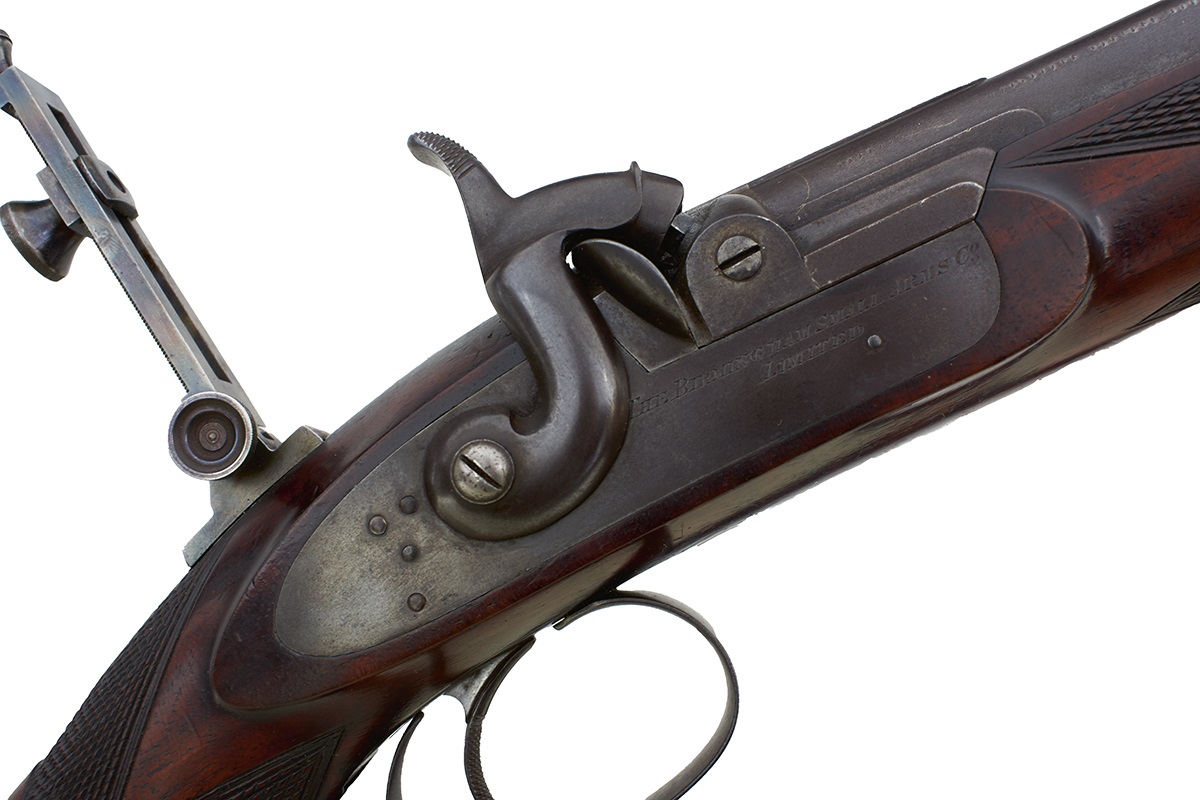 Lot 467 - A .451 CALIBRE PERCUSSION WHITWORTH MATCH