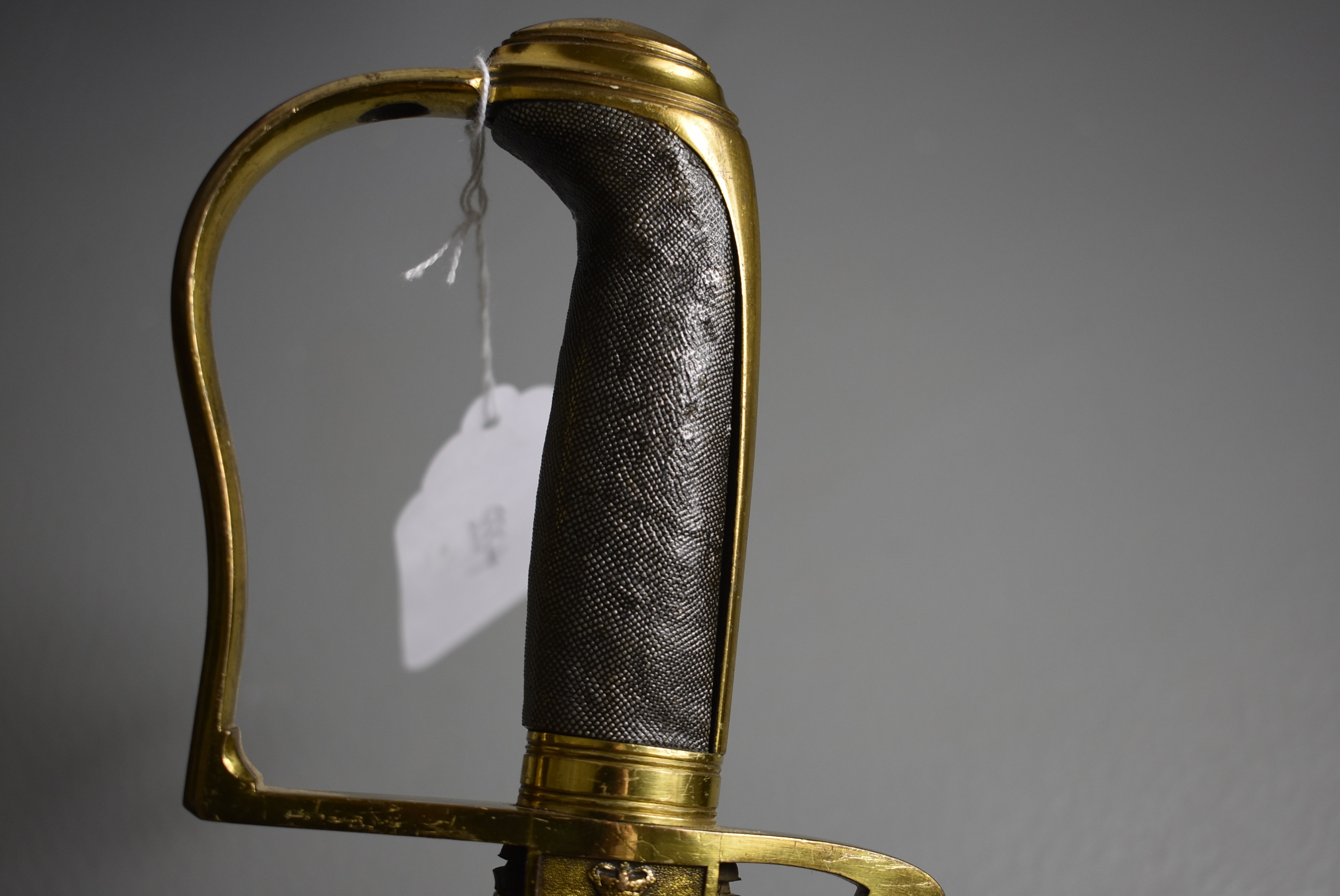 Lot 218 - A RARE VICTORIAN CUSTOMS OFFICER'S SWORD,