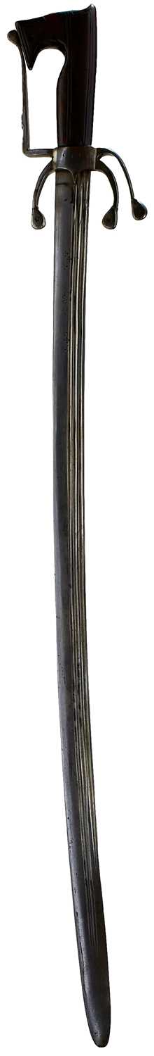 Lot 90 - A 19TH CENTURY ARAB NIMCHA,