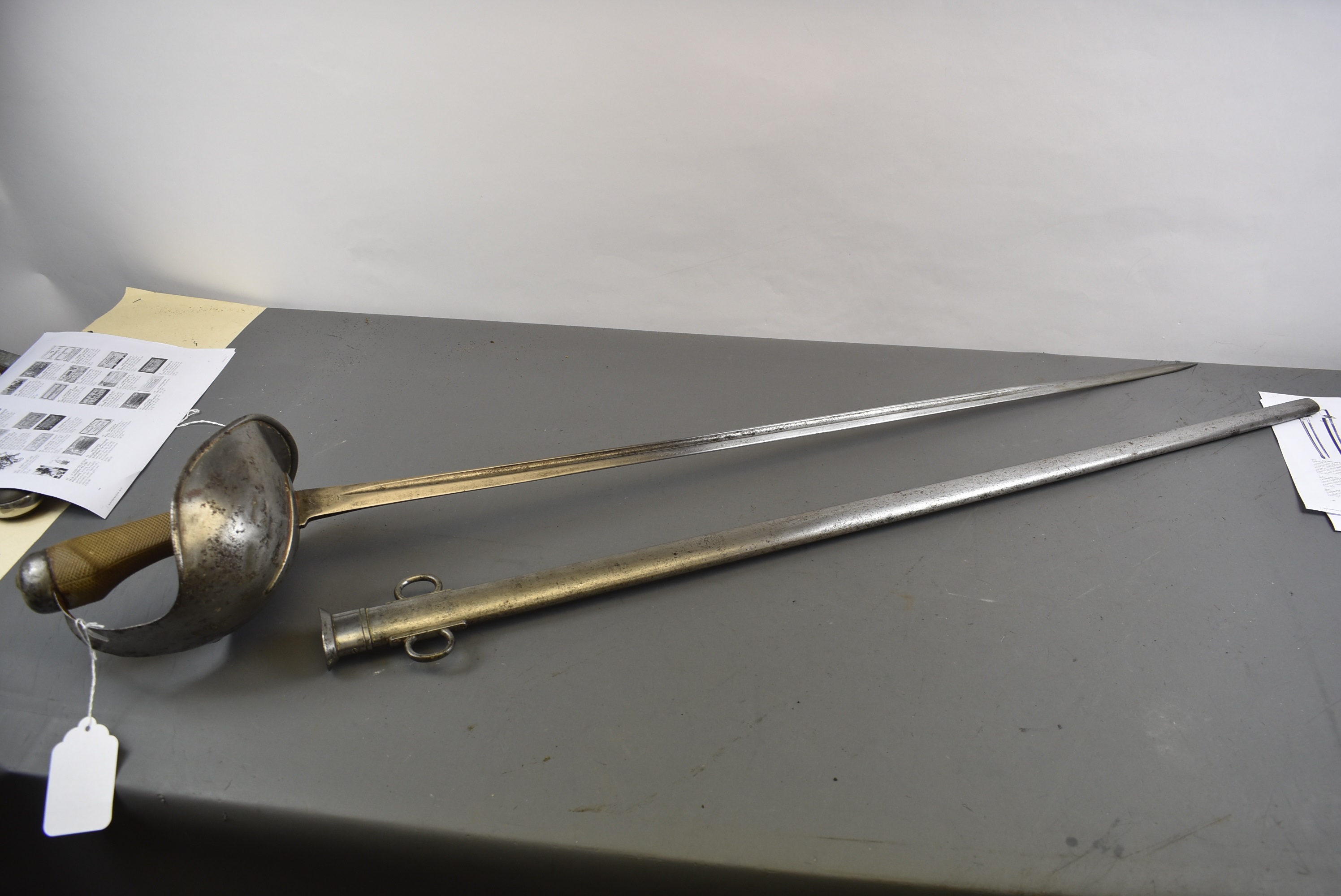 Lot 161 - A 1908 PATTERN CAVALRY TROOPER'S SWORD,
