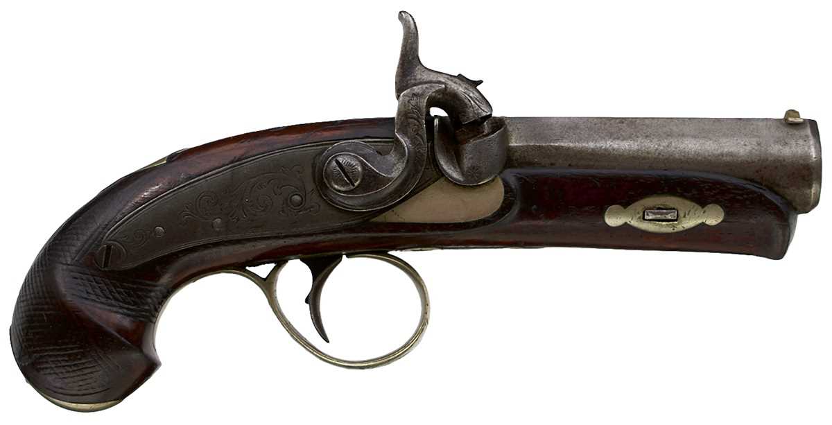 Lot 779 - A .44 CALIBRE PERCUSSION DERINGER,