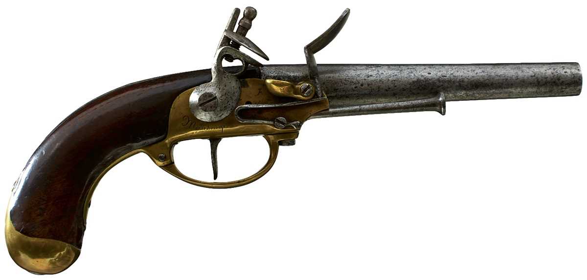 Lot 839 - A .700 CALIBRE FRENCH MODEL 1777/86