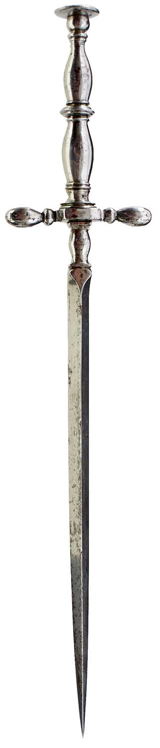 Lot 566 - A GOOD 16TH CENTURY ITALIAN ALL STEEL