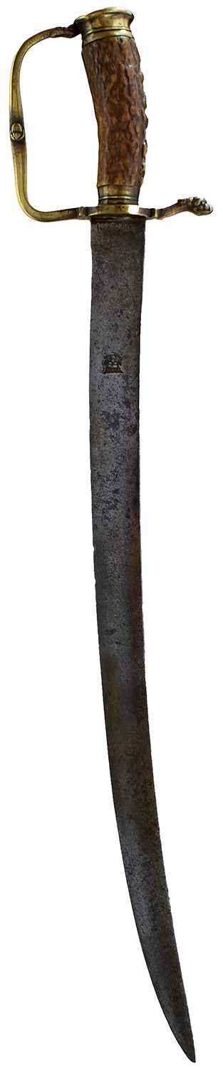 Lot 307 - A 17TH CENTURY HUNTING HANGER,