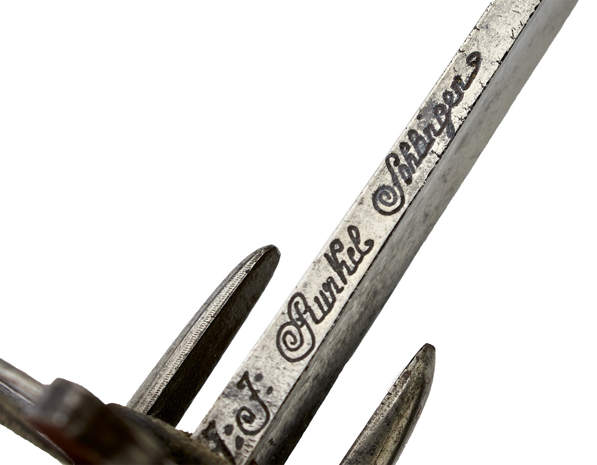 Lot 684 - AN EXTREMELY RARE DOUBLE LANGET 1796 PATTERN