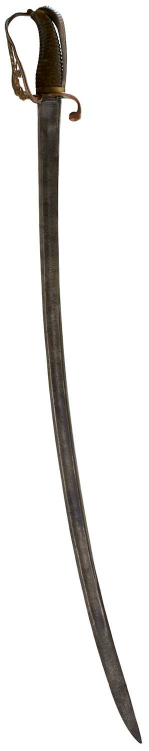 Lot 221 - A WATERLOO PERIOD PRUSSIAN ARTILLERY OFFICER'