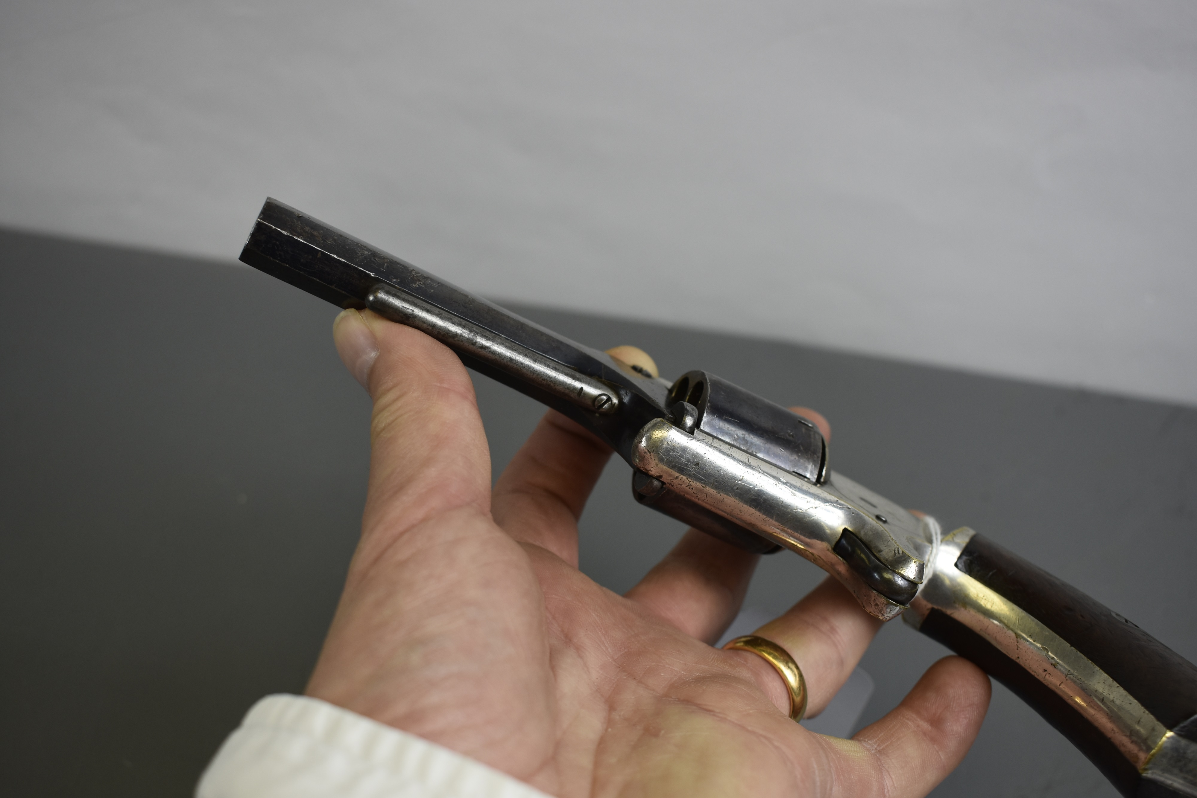 Lot 320 - A .32 RIMFIRE OBSOLETE CALIBRE SEVEN-SHOT