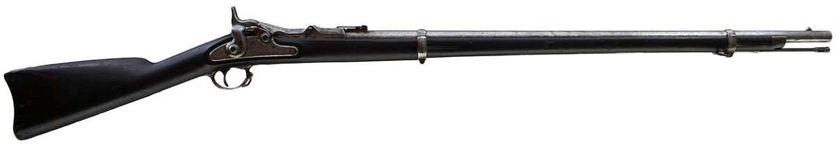 Lot 562 - A .50-70 OBSOLETE CALIBRE SPRINGFIELD MODEL