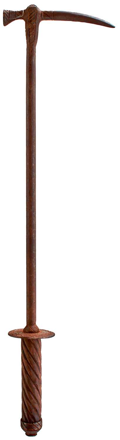 Lot 662 - A GERMAN HORSEMAN'S HAMMER IN THE LATE 16TH