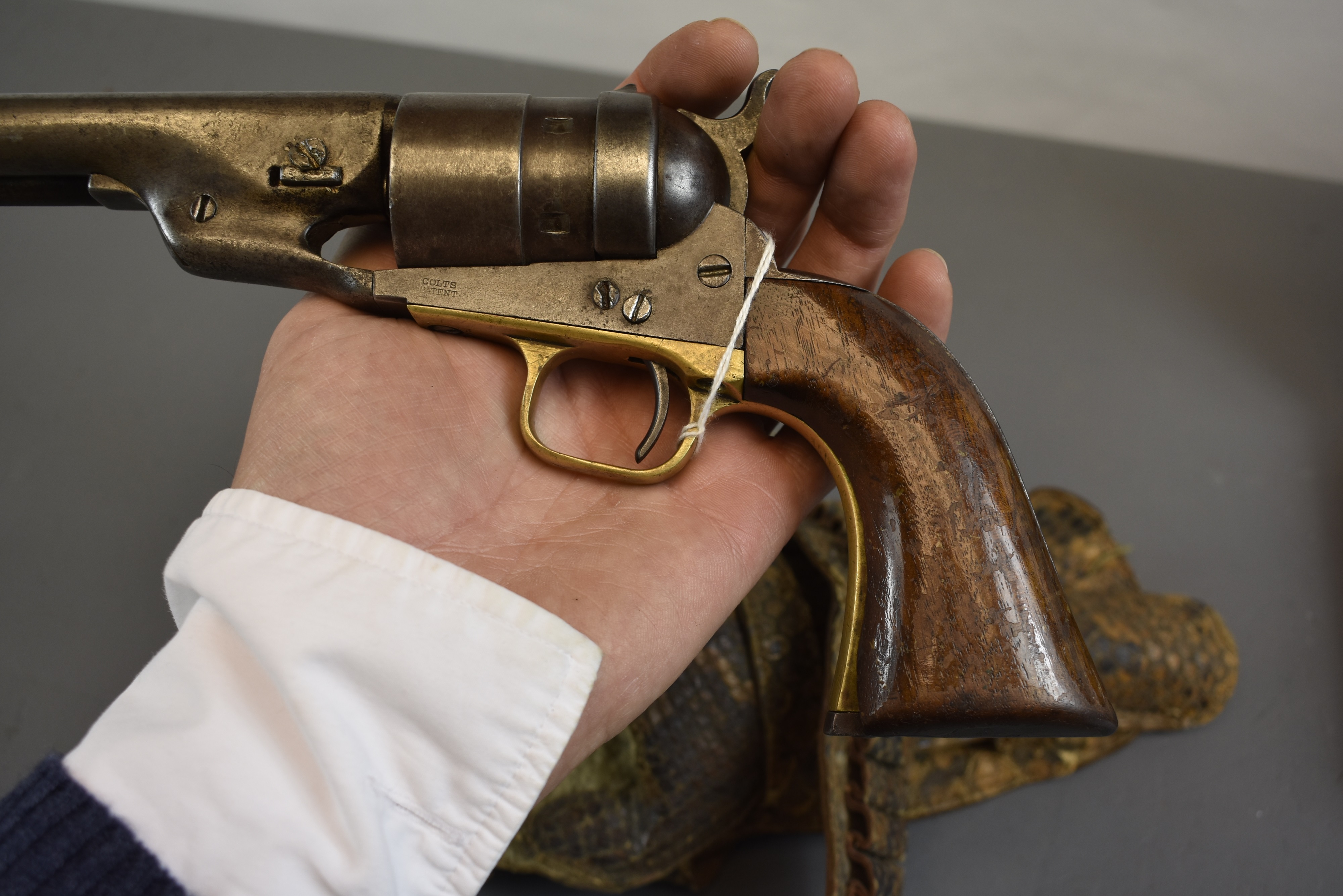 Lot 527 - A SCARCE .44 (COLT) RICHARDS CONVERSION