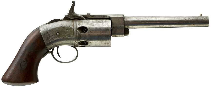 Lot 329 - A .31 CALIBRE SIX-SHOT SPRINGFIELD MODEL