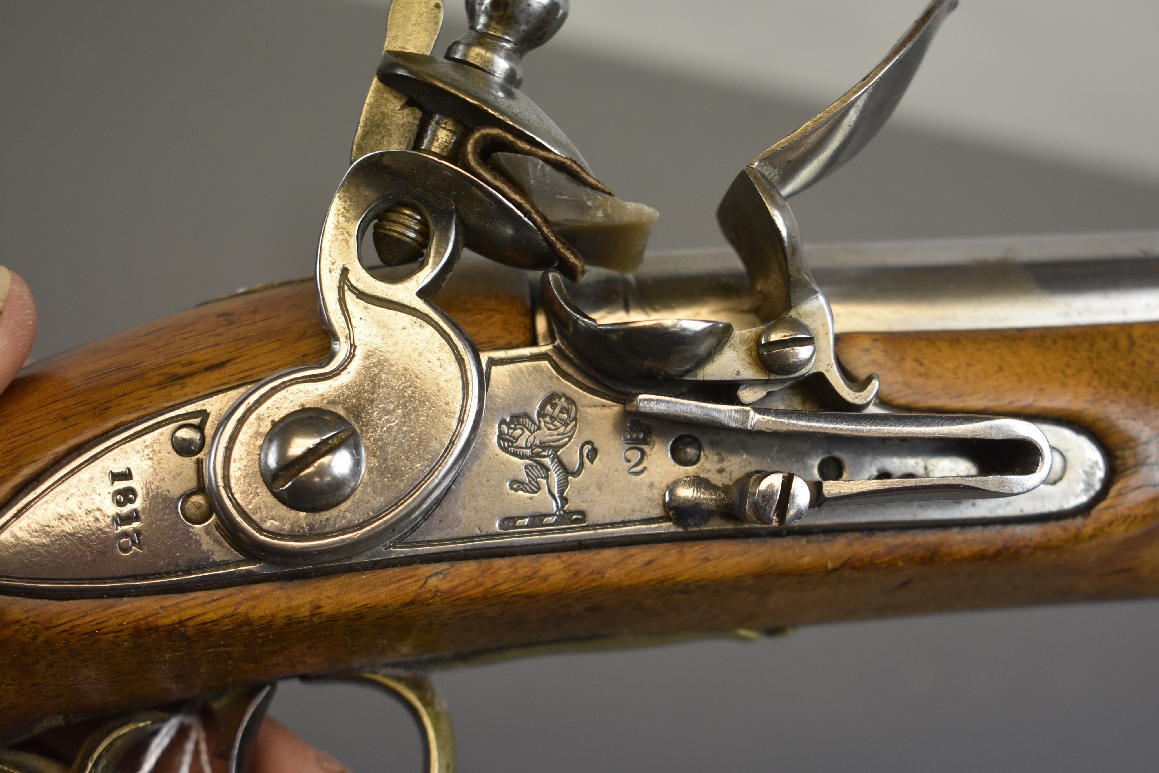 Lot 359 - A .650 CALIBRE EAST INDIA COMPANY FLINTLOCK