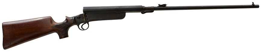 Lot 400 - AN ANTIQUE .25 CALIBRE BONEHILL IMPROVED