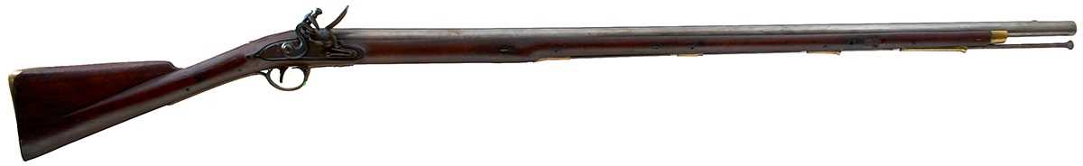 Lot 172 - A .750 CALIBRE FLINTLOCK SHORT LAND PATTERN
