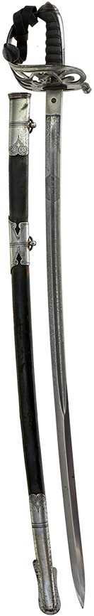 Lot 589 - AN 1845 PATTERN VICTORIA RIFLES OFFICER'S