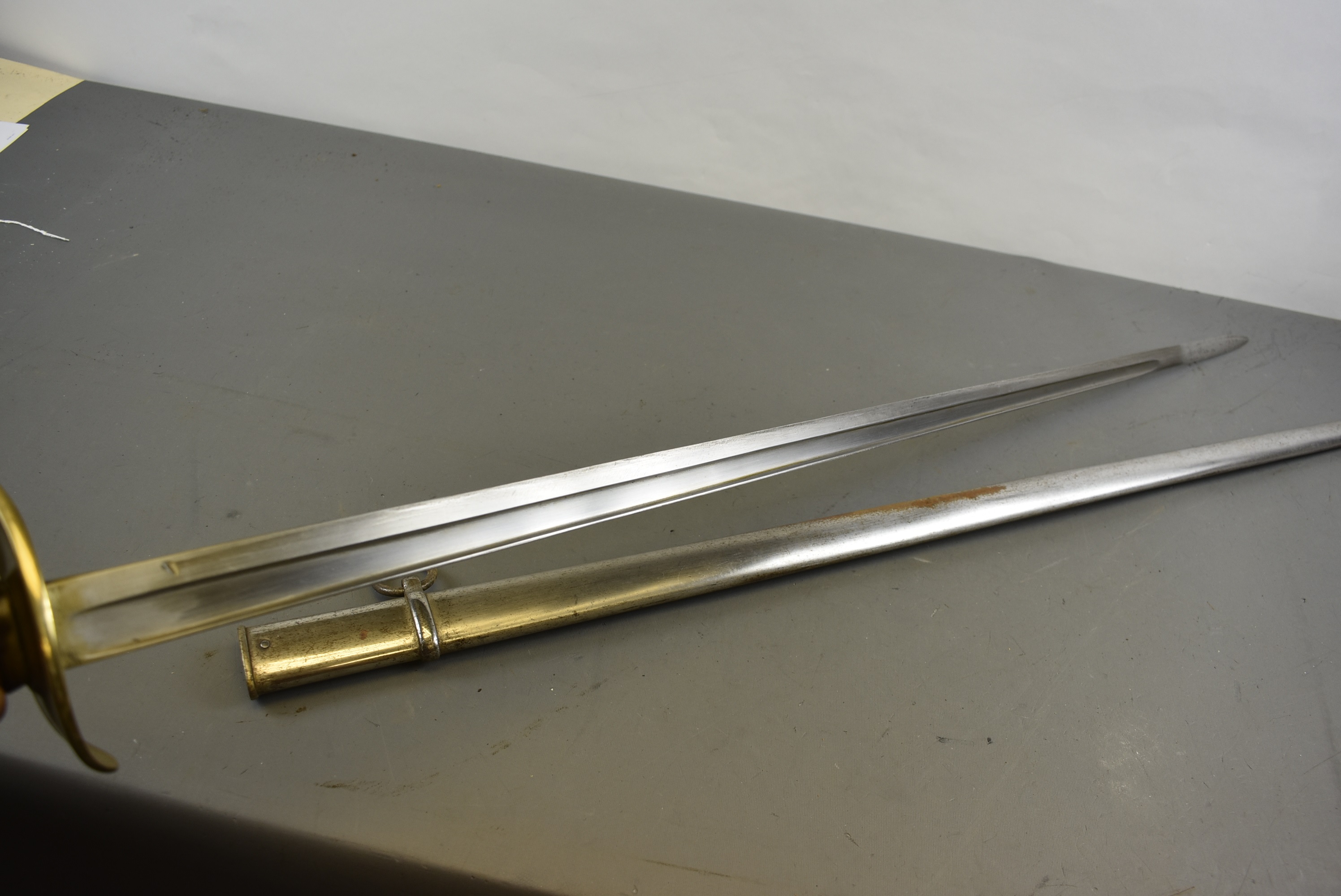 Lot 625 - A FRENCH MODEL 1882 CAVALRY TROOPER'S SWORD,