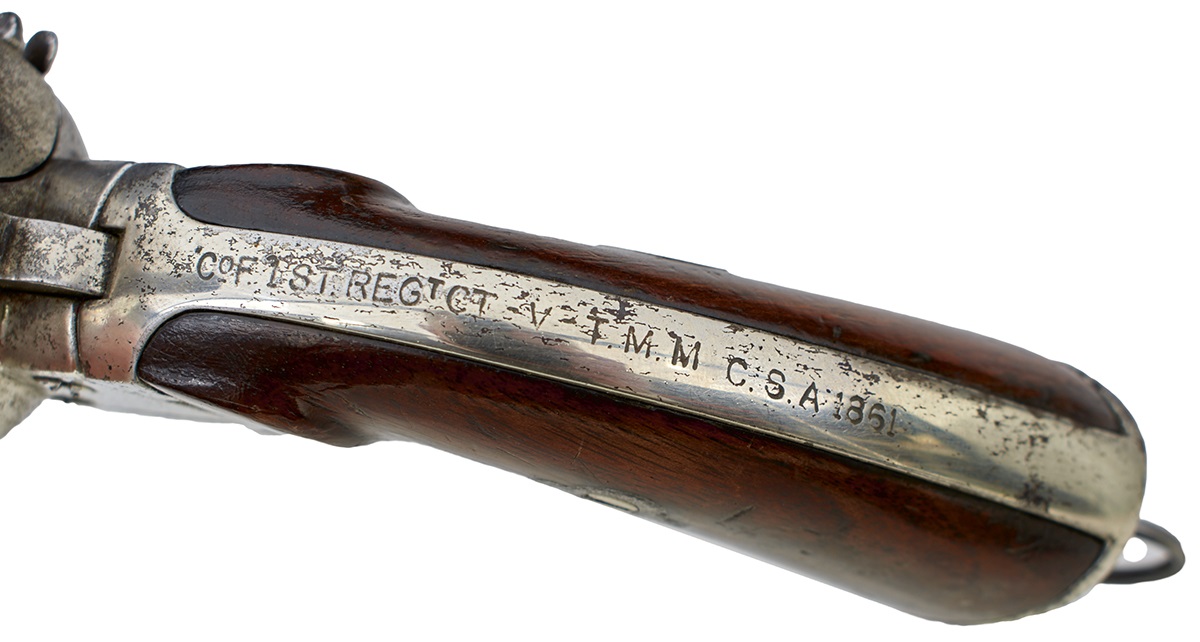 Lot 528 - A SCARCE 11MM PINFIRE SIX-SHOT LEFAUCHEUX