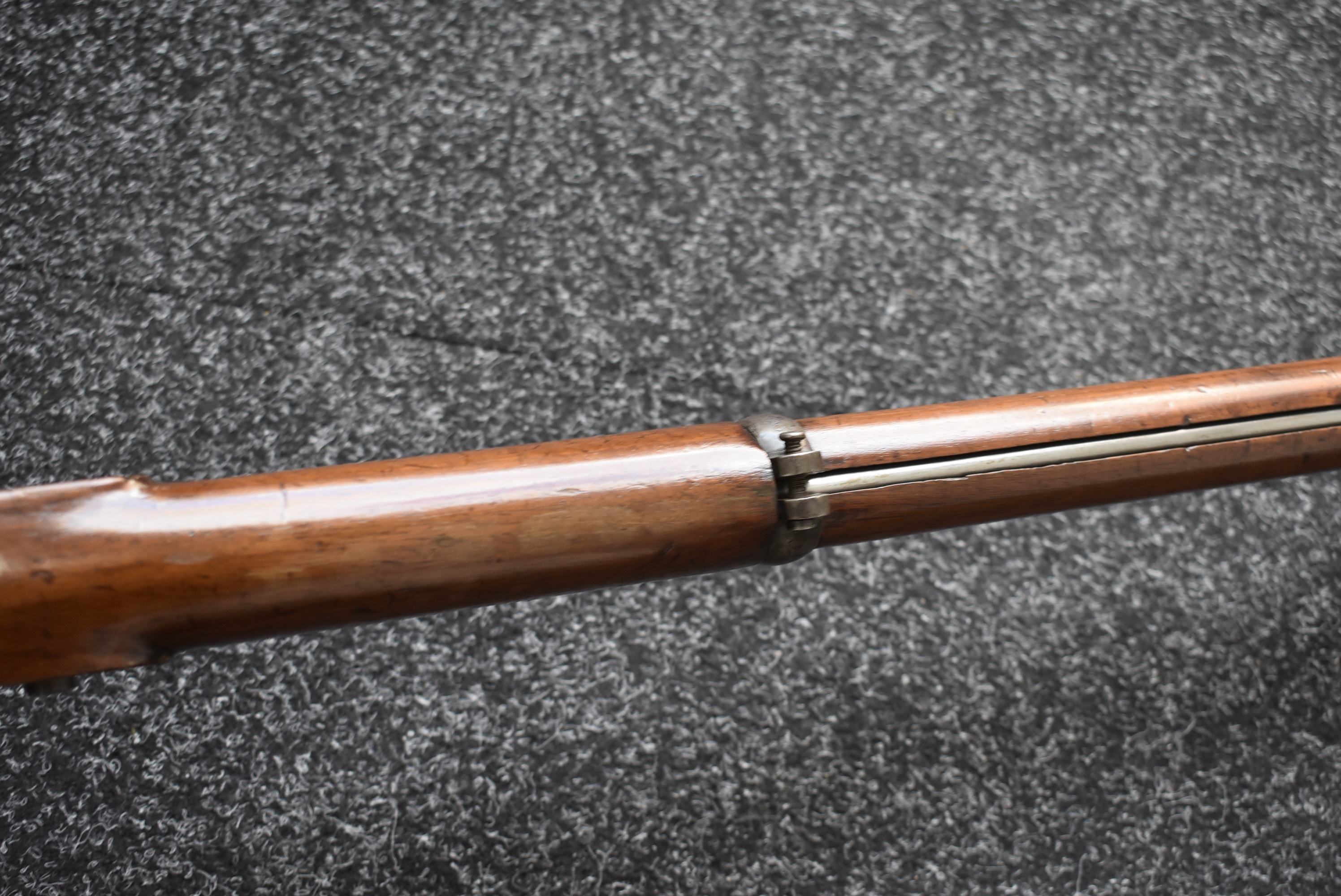 A .577 CALIBRE PERCUSSION THREE-BAND ENFIELD RIFLE,