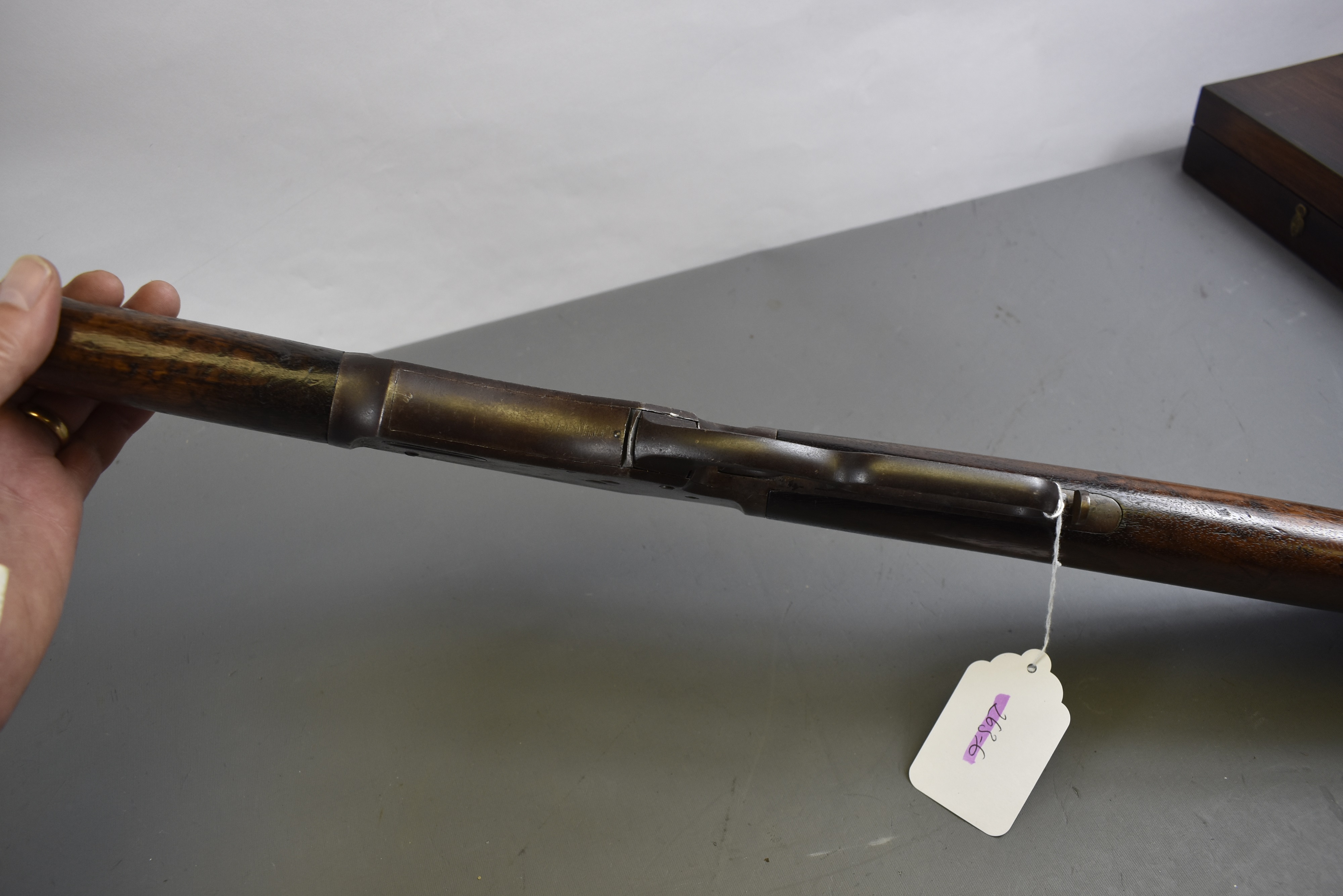 Lot 494 - A RARE .40 OBSOLETE CALIBRE WHITNEY LEVER