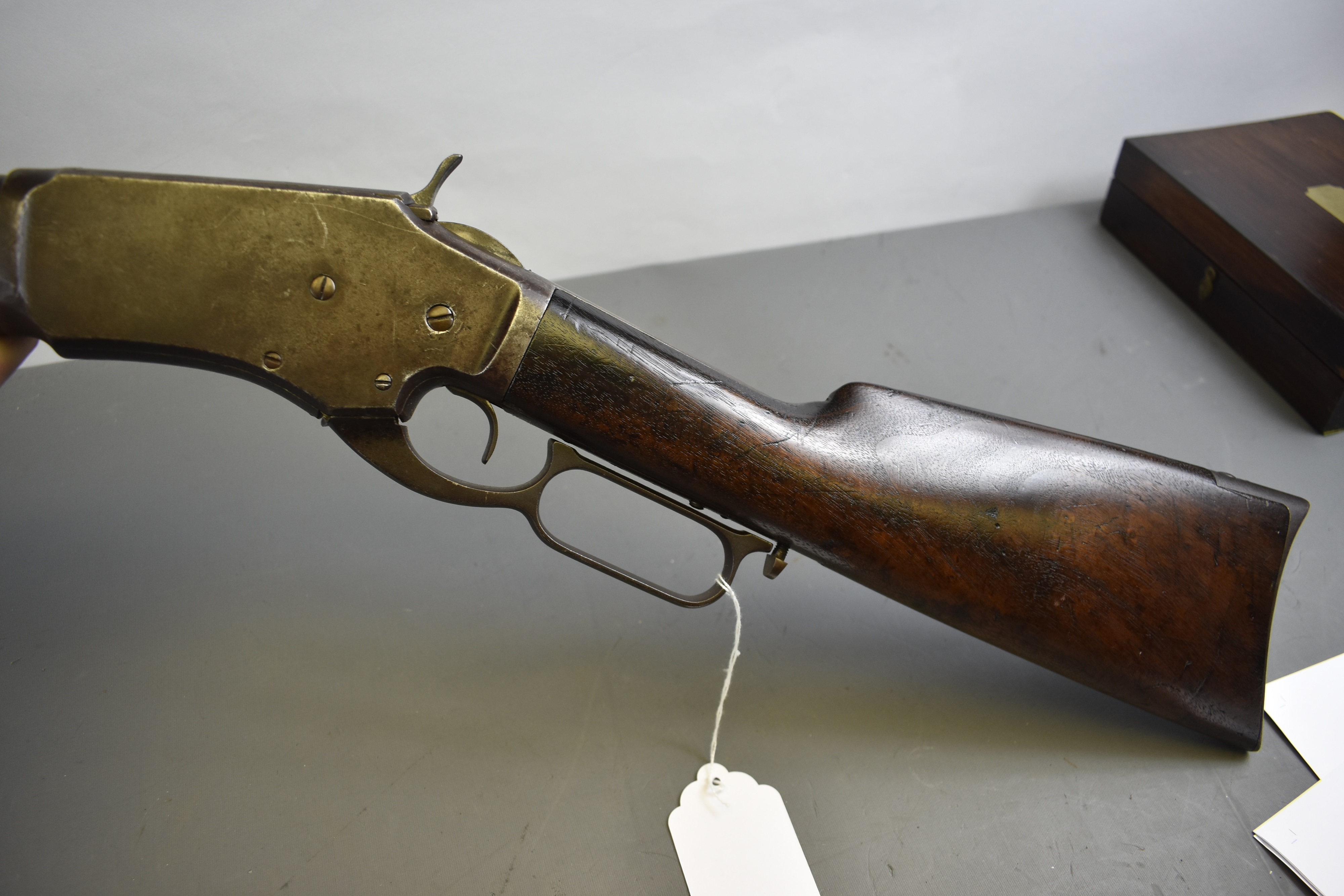 Lot 308 - A RARE .40 OBSOLETE CALIBRE WHITNEY LEVER