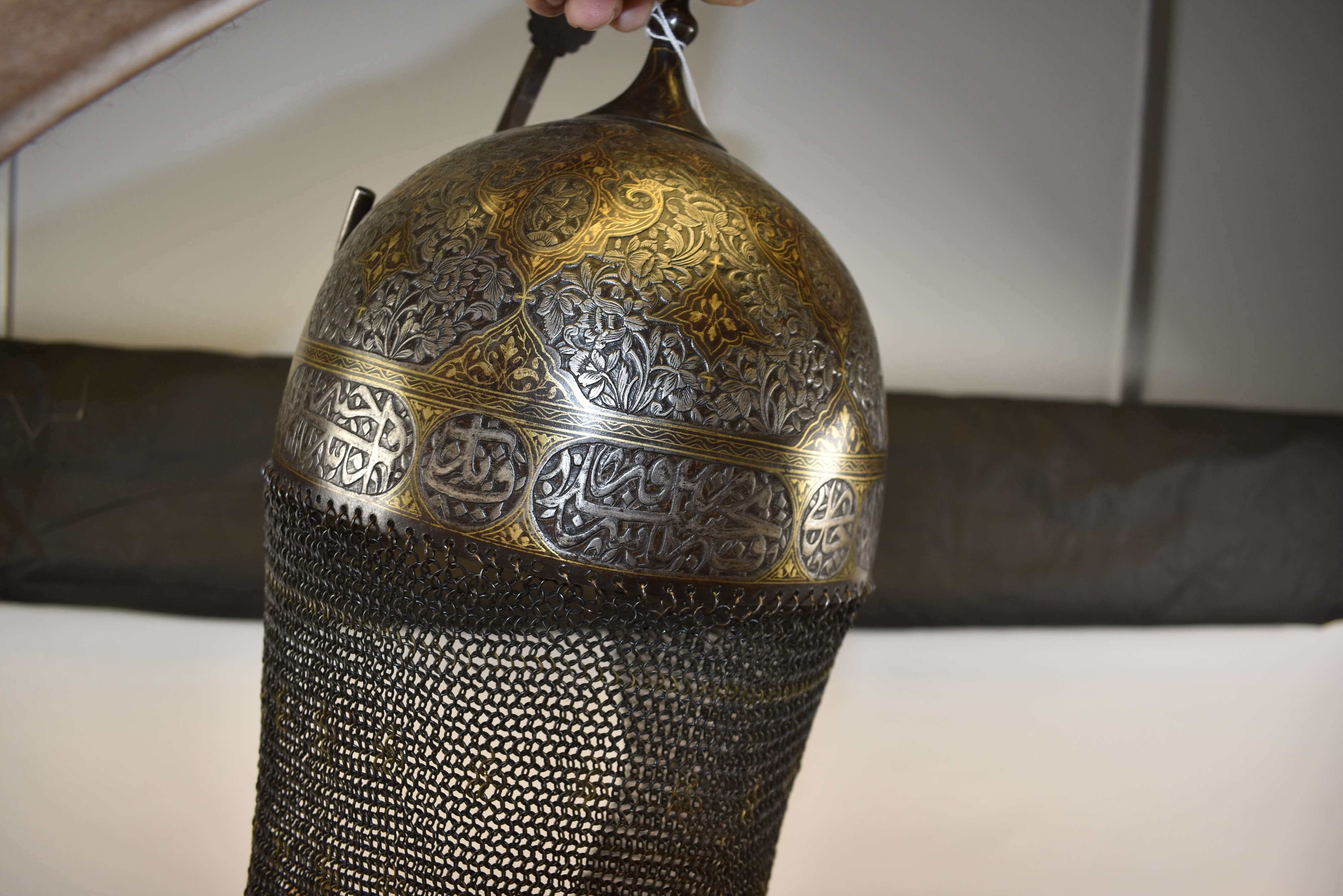 Lot 52 - A 19TH CENTURY INDO-PERSIAN KULAH KHUD