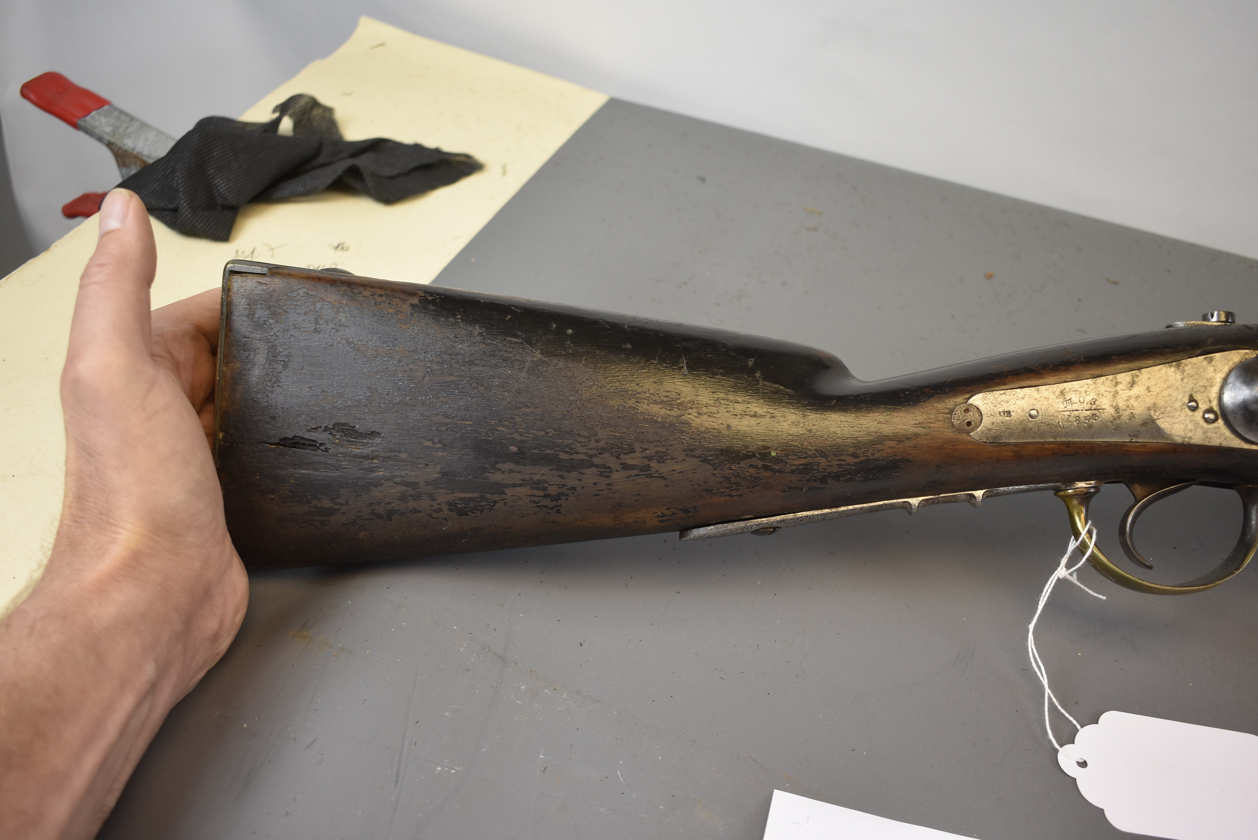 Lot 173 - A.700 CALIBRE RUSSIAN PERCUSSION MODEL 1845