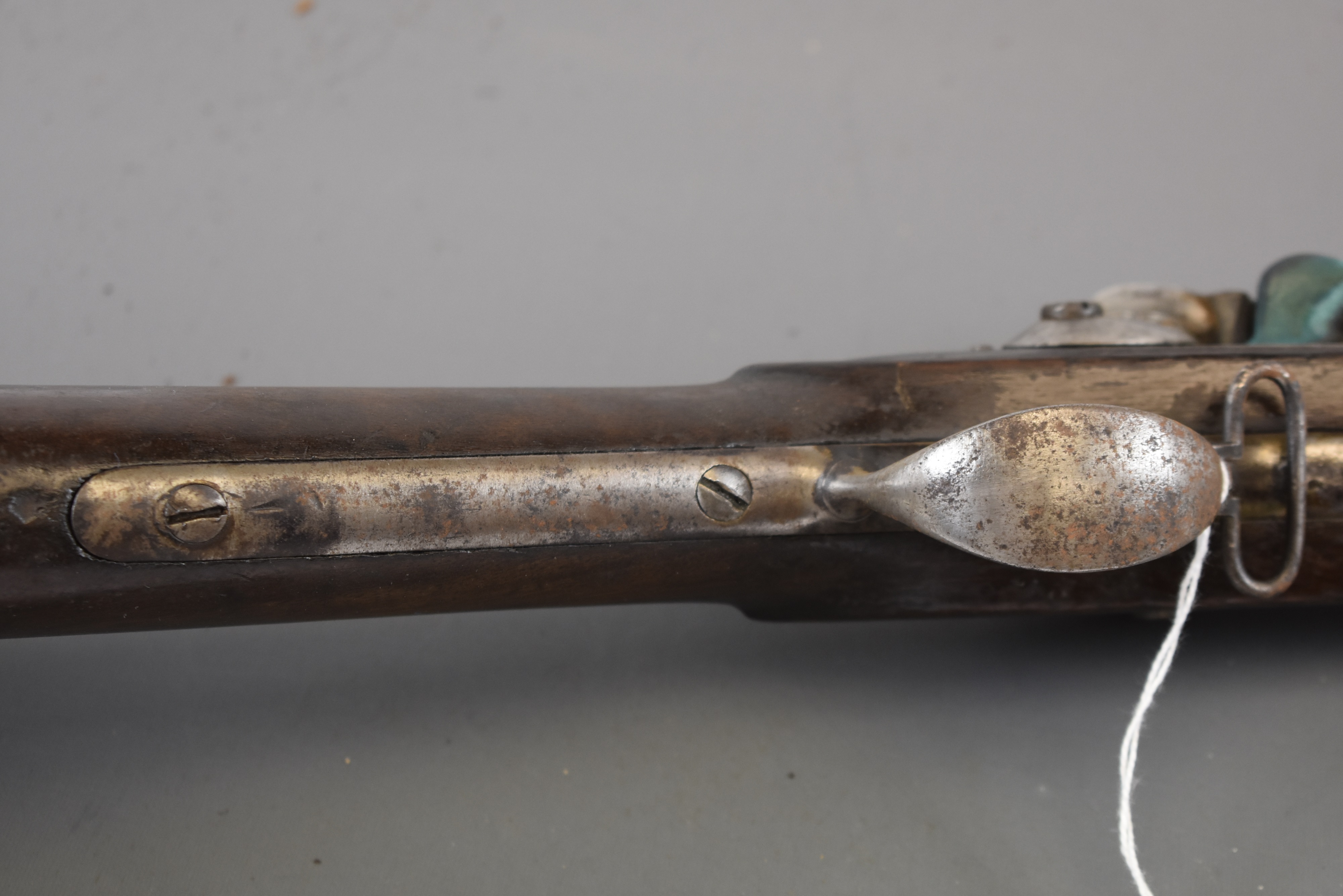 Lot 172 - AN AMERICAN .58 CALIBRE FLINTLOCK MODEL 1817